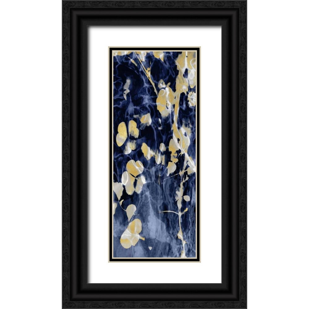 Carson, Danielle 12x24 Black Ornate Wood Framed with Double Matting ...