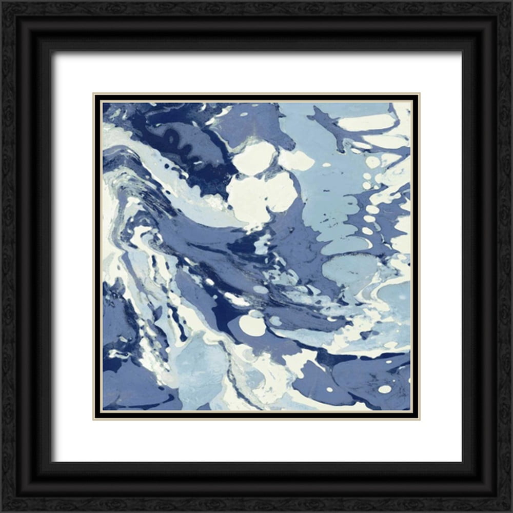 Carson, Danielle 15x15 Black Ornate Wood Framed with Double Matting ...