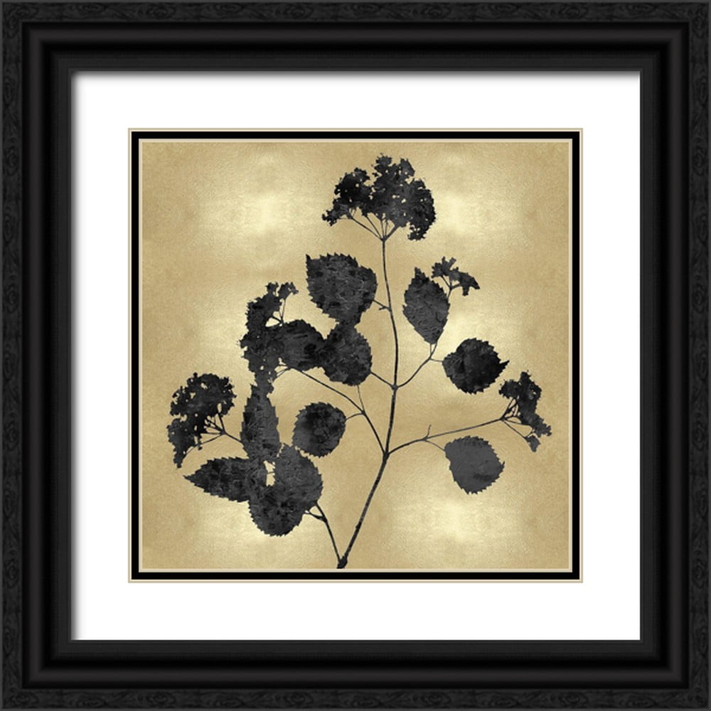 Carson, Danielle 15x15 Black Ornate Wood Framed with Double Matting ...