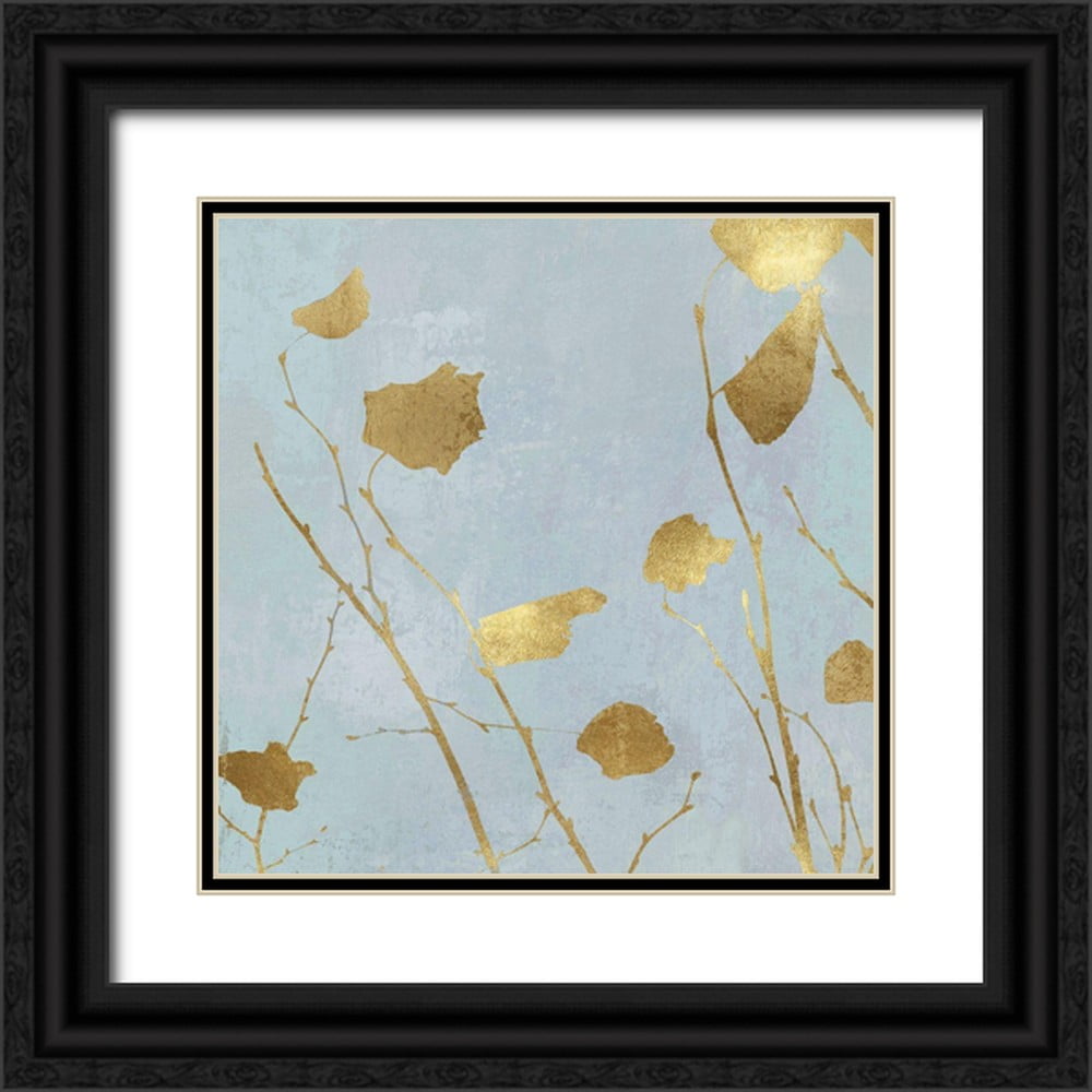 Carson, Danielle 15x15 Black Ornate Wood Framed with Double Matting ...