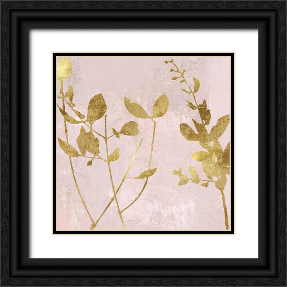 Carson, Danielle 15x15 Black Ornate Wood Framed with Double Matting ...