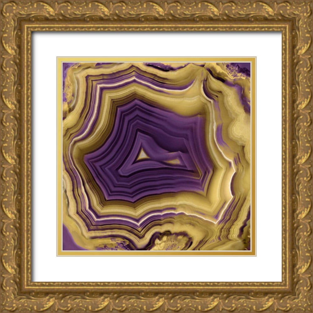 Carson, Danielle 15x15 Gold Ornate Wood Framed with Double Matting ...