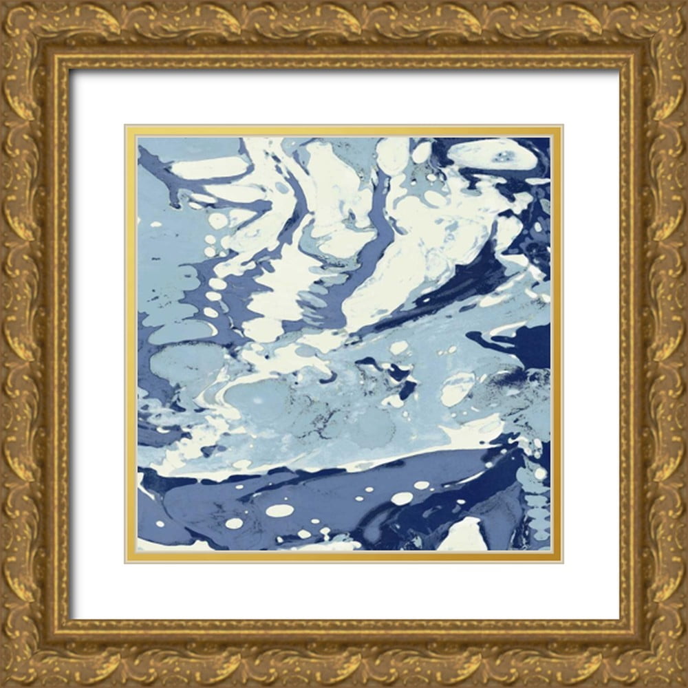 Carson, Danielle 15x15 Gold Ornate Wood Framed with Double Matting ...