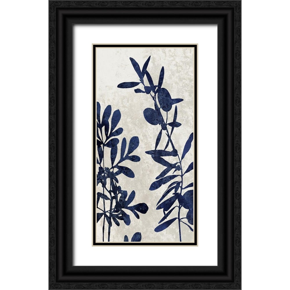 Carson, Danielle 18x32 Black Ornate Wood Framed with Double Matting ...