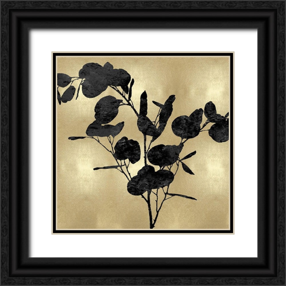 Carson, Danielle 20x20 Black Ornate Wood Framed with Double Matting ...