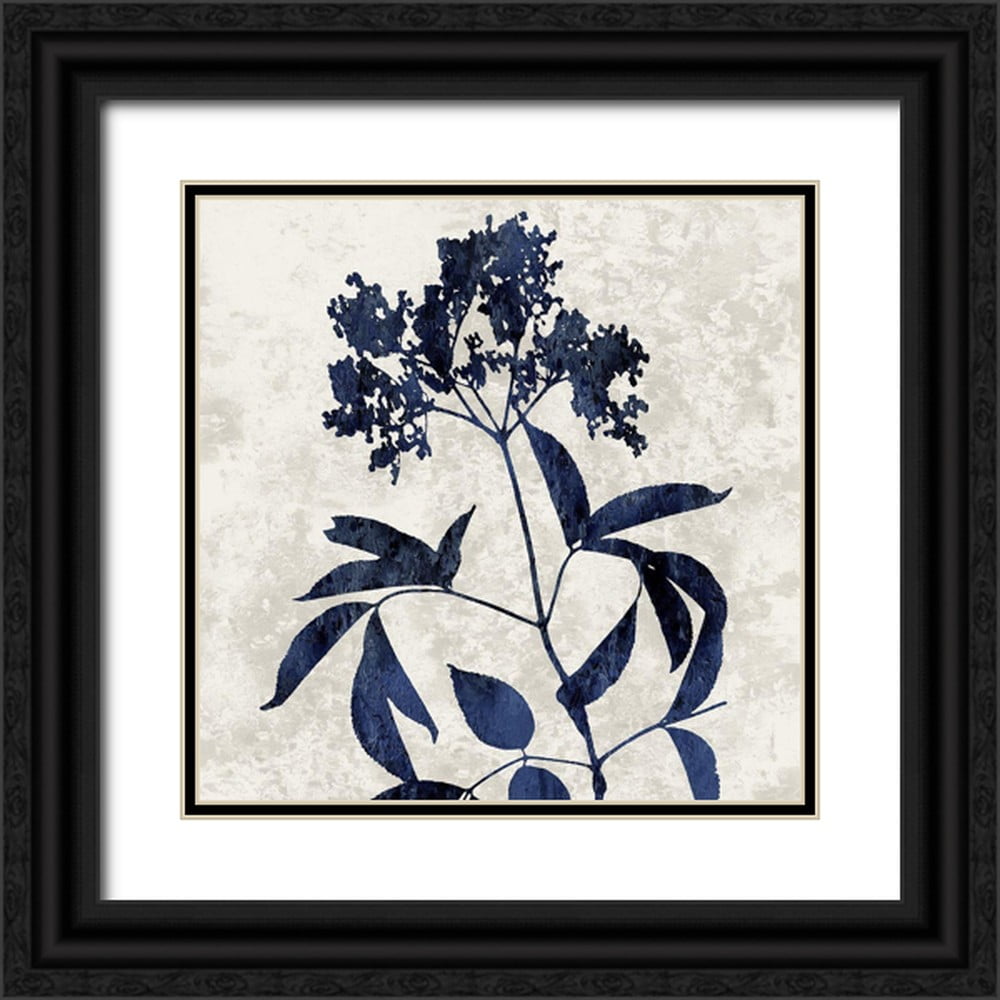 Carson, Danielle 26x26 Black Ornate Wood Framed with Double Matting ...