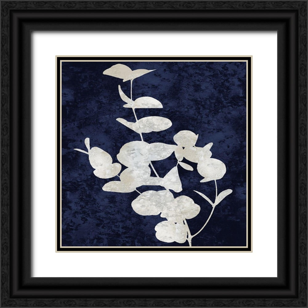 Carson, Danielle 26x26 Black Ornate Wood Framed with Double Matting ...