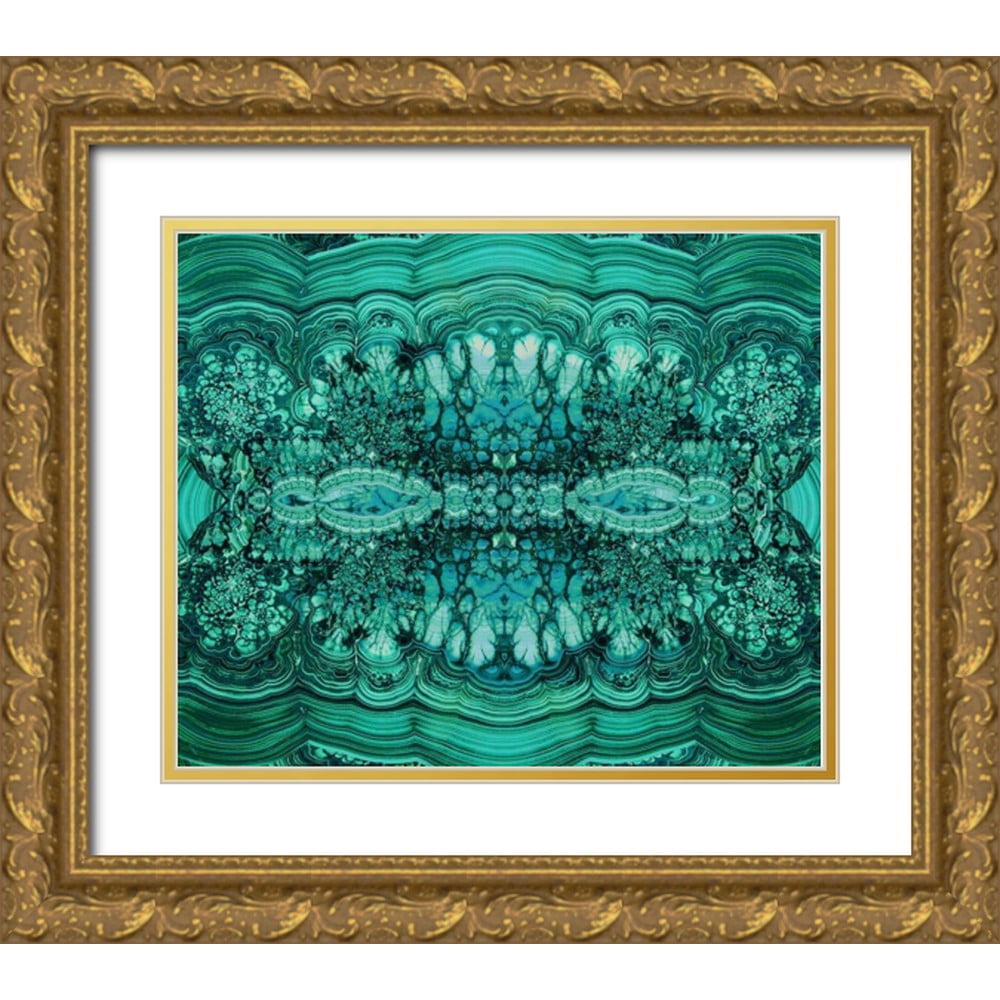 Carson, Danielle 31x26 Gold Ornate Wood Framed with Double Matting ...