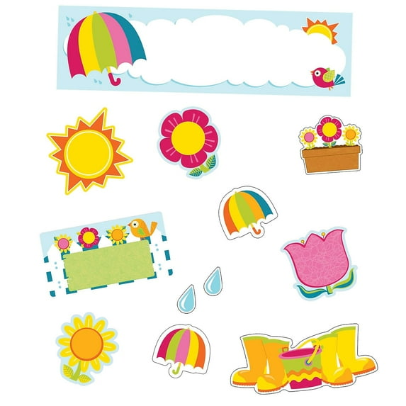 Carson Dellosa 48 Piece Spring Mini Bulletin Board Set - Walmart.com
