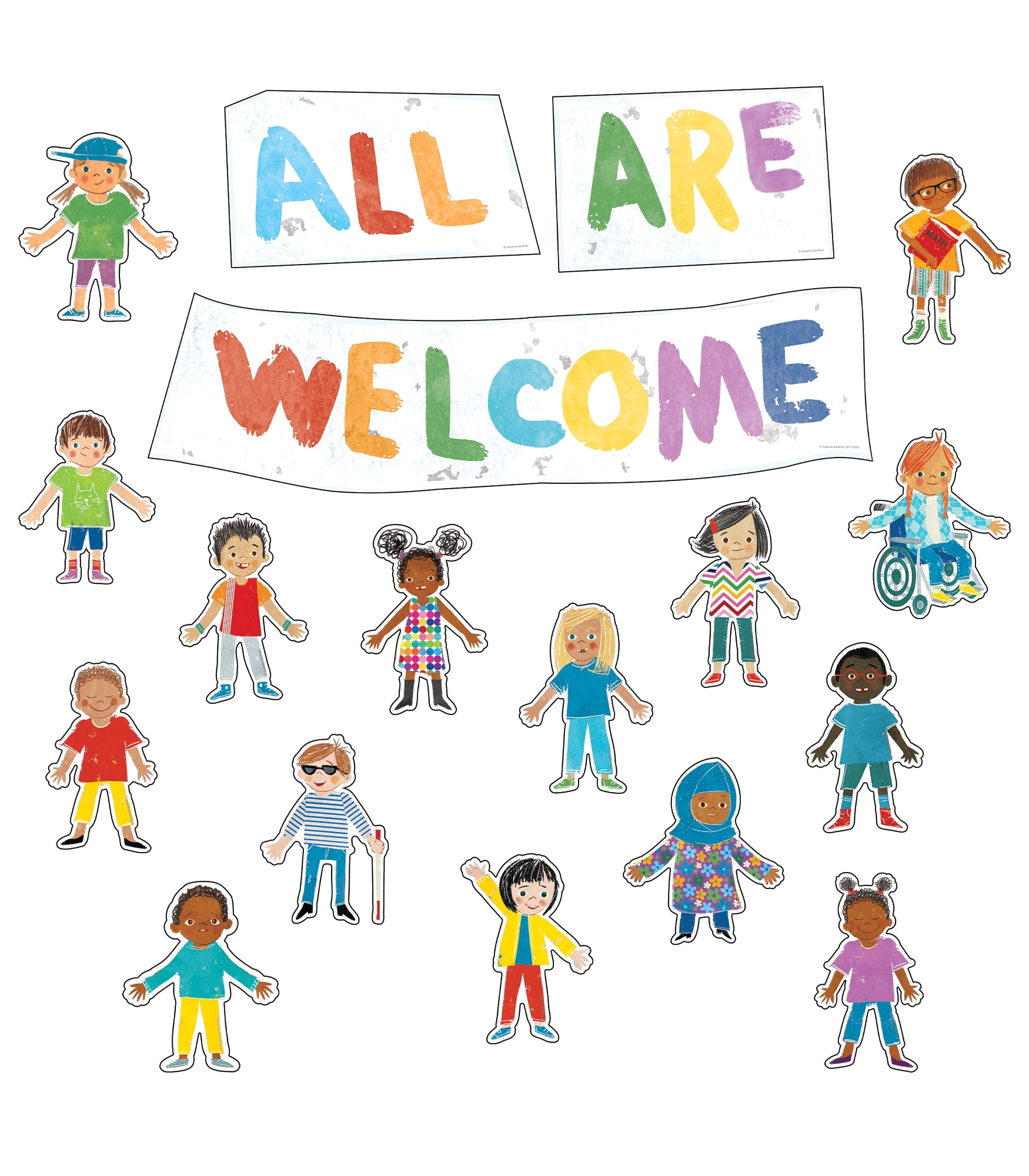Carson-Dellosa Carson Dellosa Education All Are Welcome Bulletin Board ...