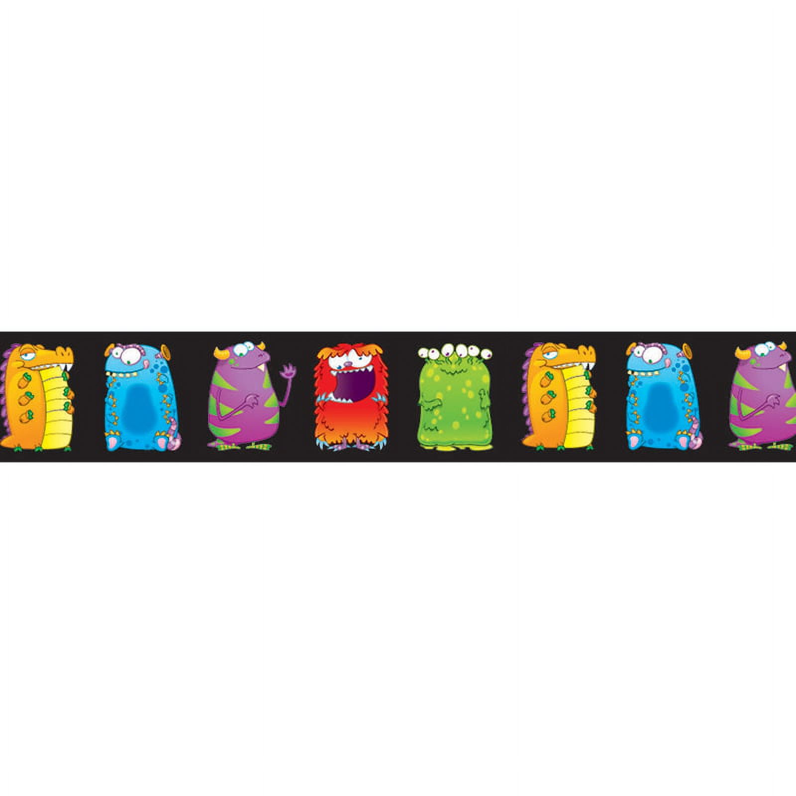 Carson Dellosa Borders Monsters 6 Pk 108035 - Walmart.com