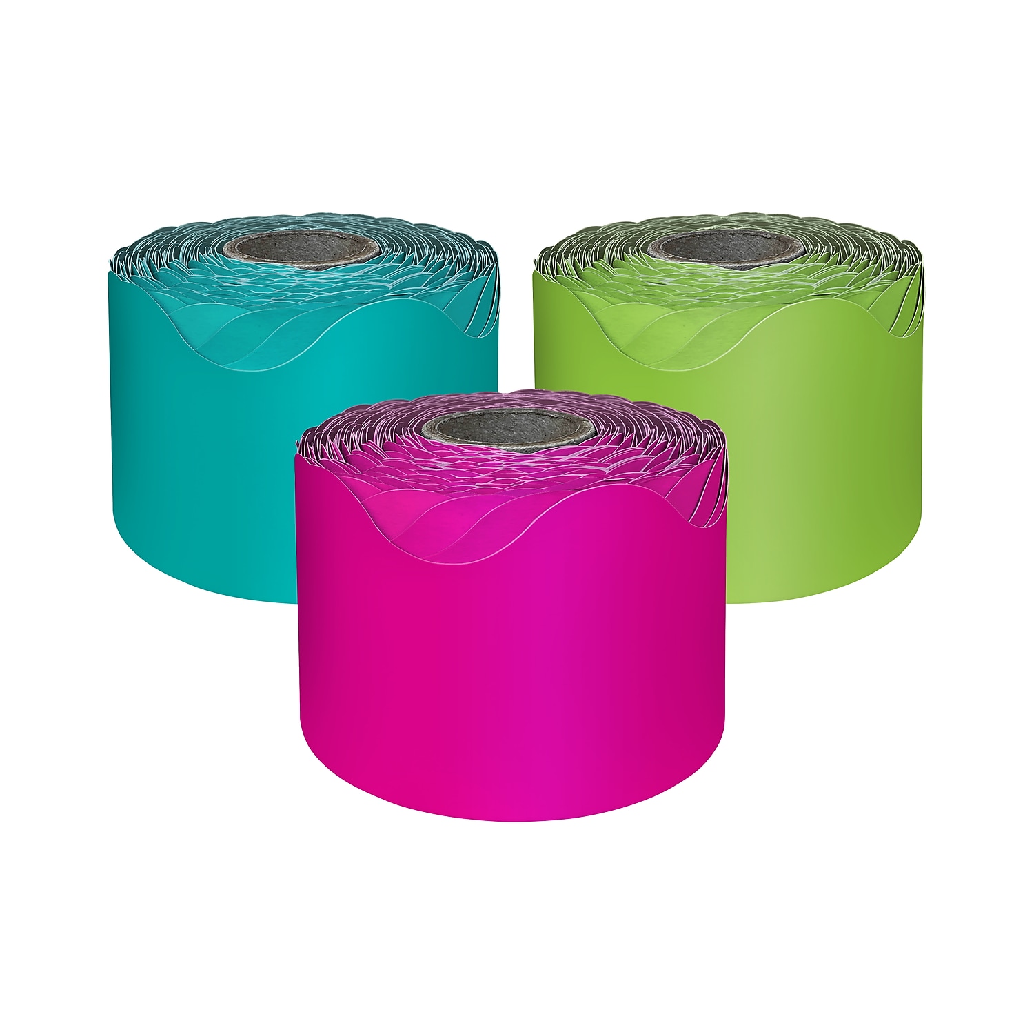 Carson-Dellosa Bright and Colorful Rolled Border Set 3 Pack (145300 ...