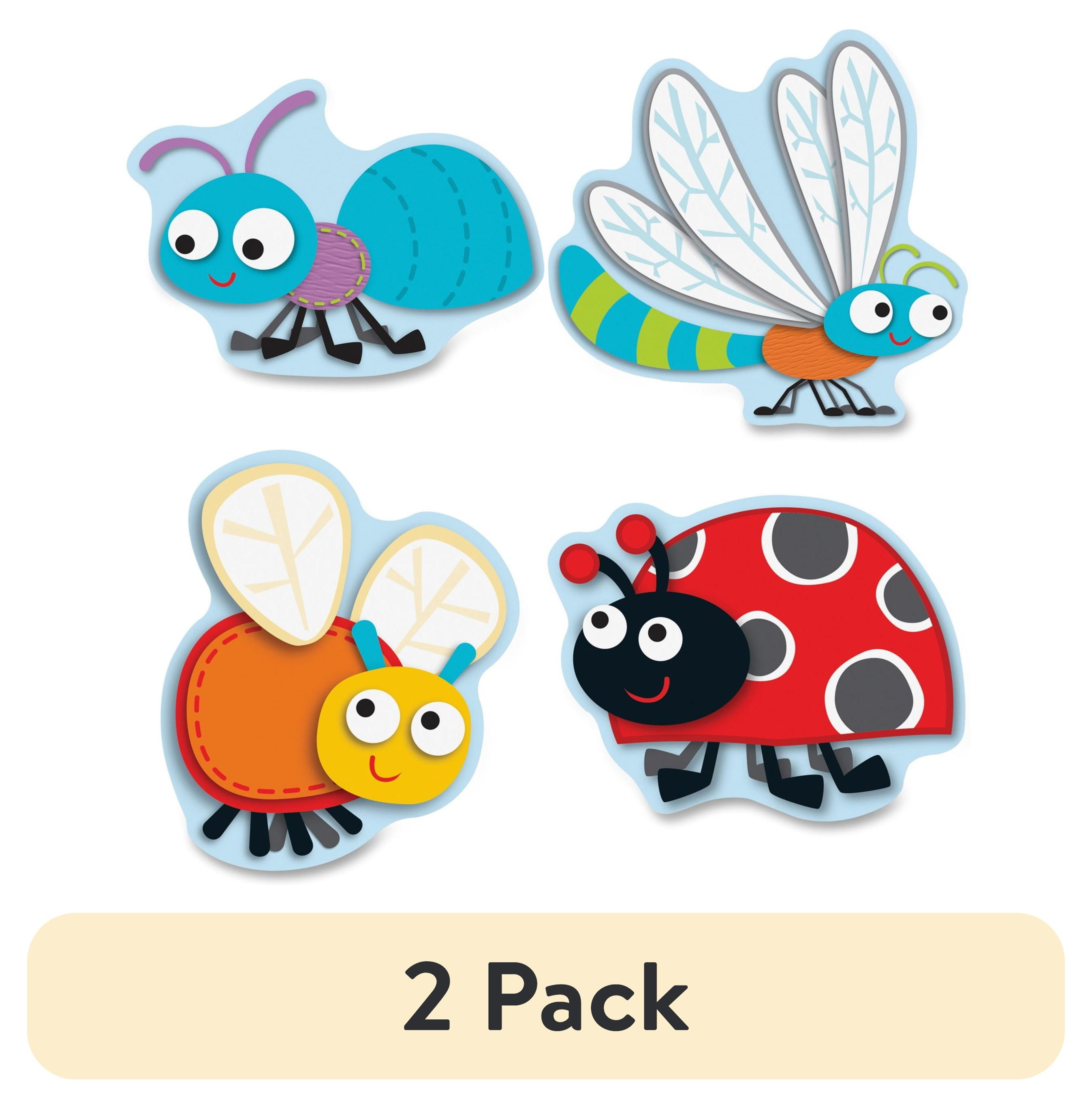 (2 pack) Carson-Dellosa Buggy For Bugs Cut-Outs Set - Walmart.com