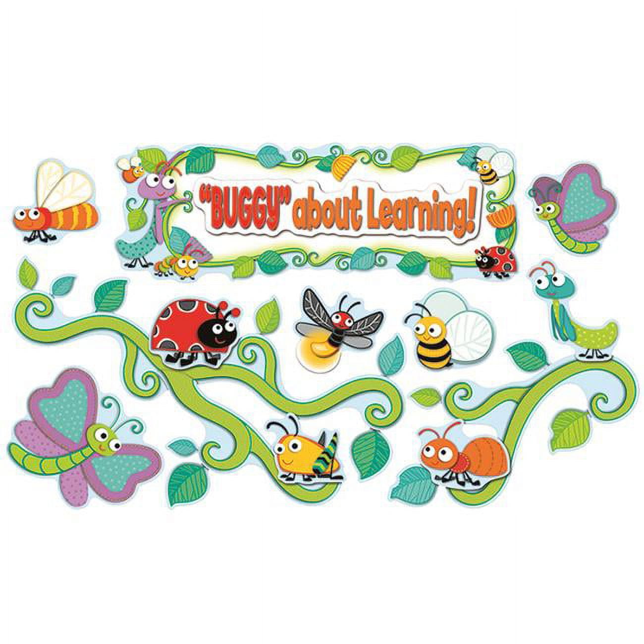 Carson Dellosa – Buggy for Bugs Bulletin Board Set, Classroom Décor, 81 ...