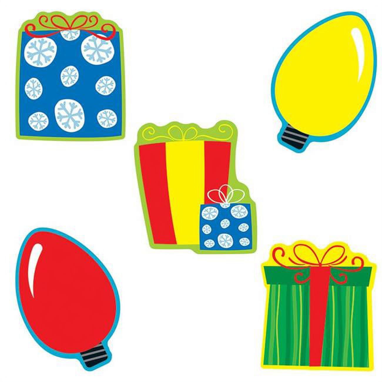 Carson Dellosa CD-120175-3 Gifts & Lights Cut Outs - Pack of 3 ...