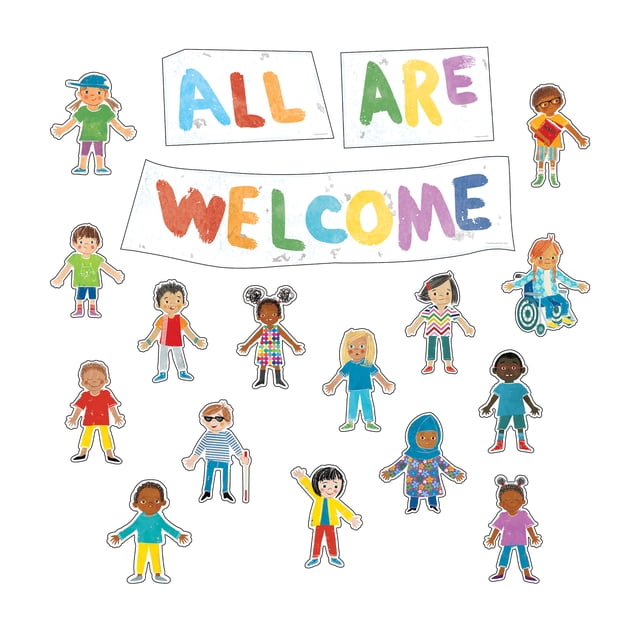 Carson-Dellosa Carson Dellosa Education All Are Welcome Bulletin Board ...