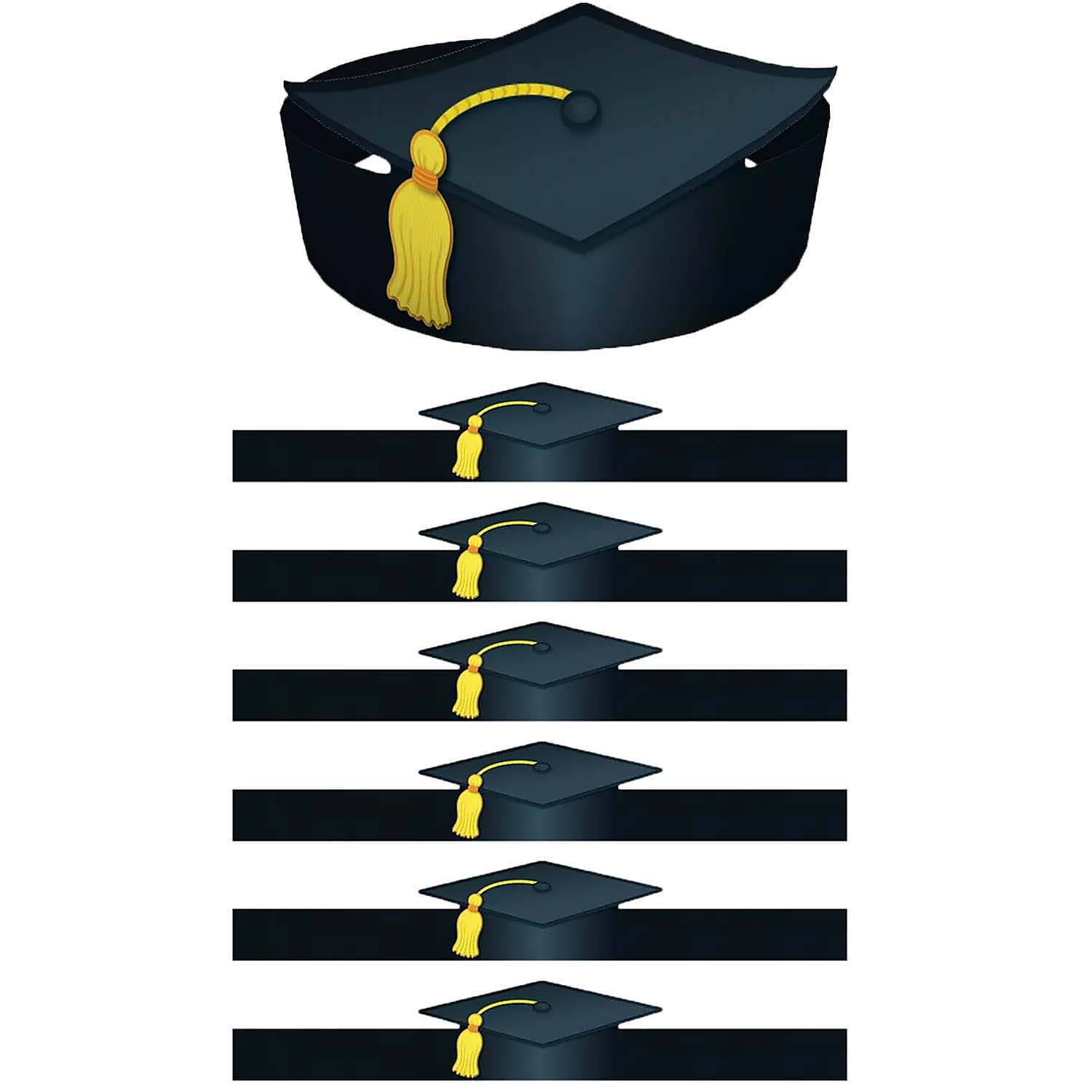 Graduation Crowns, 30 Per Pack, 2 Packs - Walmart.com