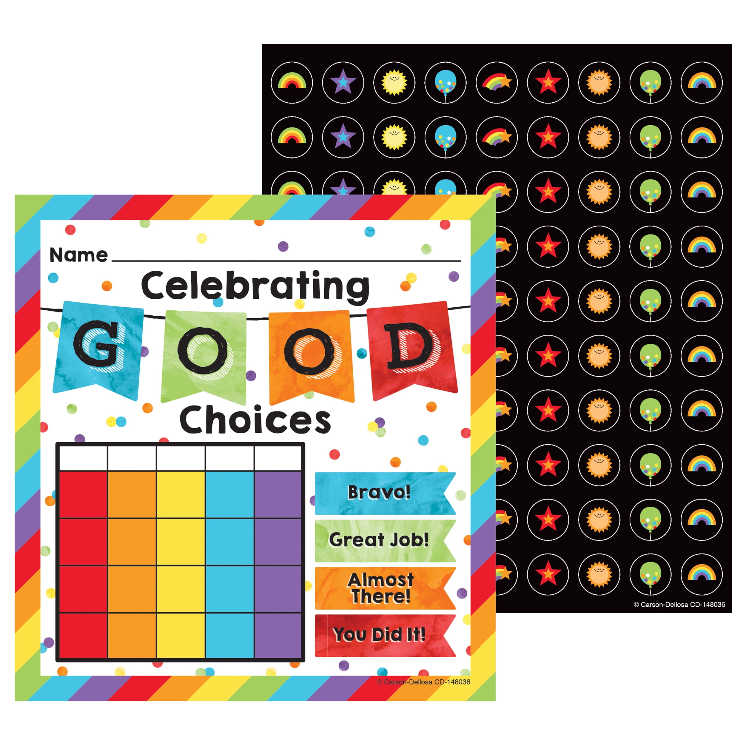 Carson Dellosa Celebrate Learning Mini Incentive Charts (660 pieces ...