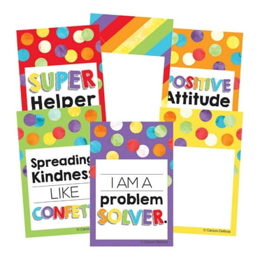 Carson Dellosa Education Schoolgirl Style Potted Cutouts for Grade PK-5 ...