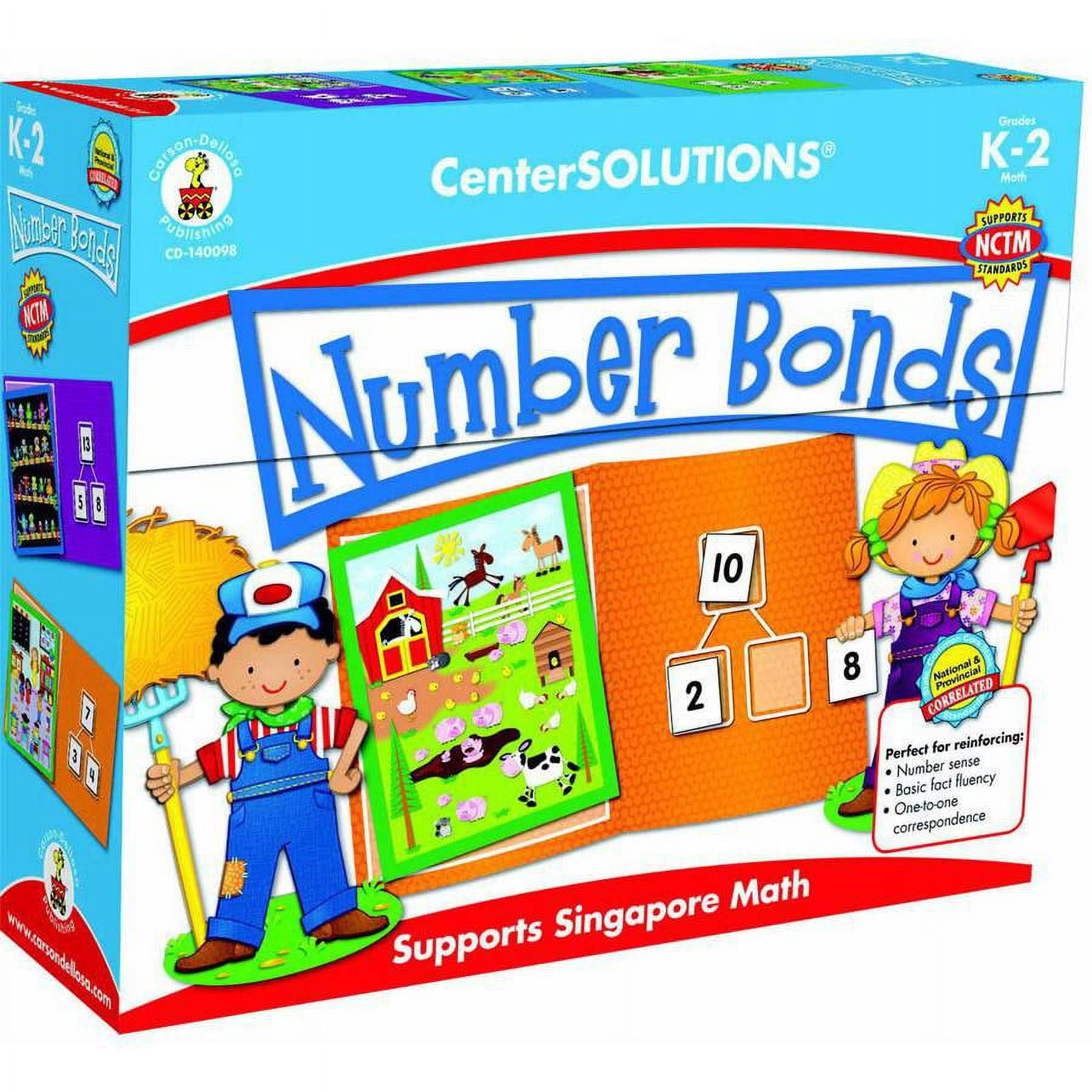 Carson-Dellosa Center Solutions Number Bonds, Grades K to 2 - Walmart.com