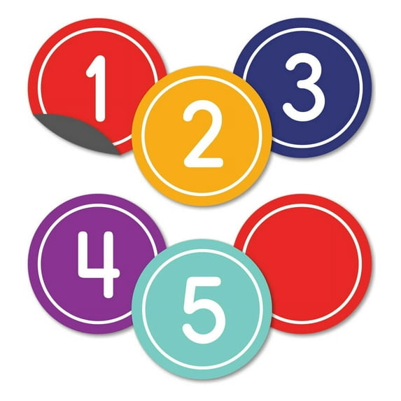 Carson Dellosa Classic Numbers Magnetic Cutouts (36 pieces) - Walmart.com