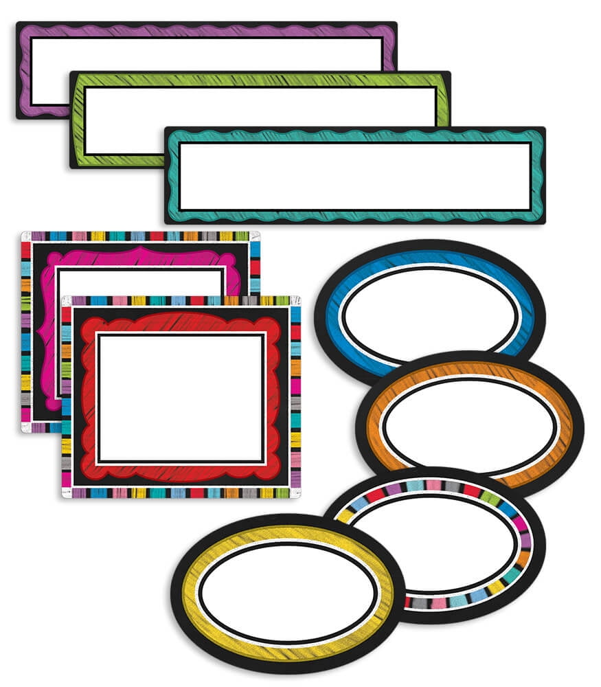 Carson Dellosa Colorful Chalkboard Classroom Management Mini Bulletin ...