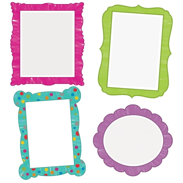 Carson Dellosa Colorful Chalkboard Cutouts 36 Cut Outs