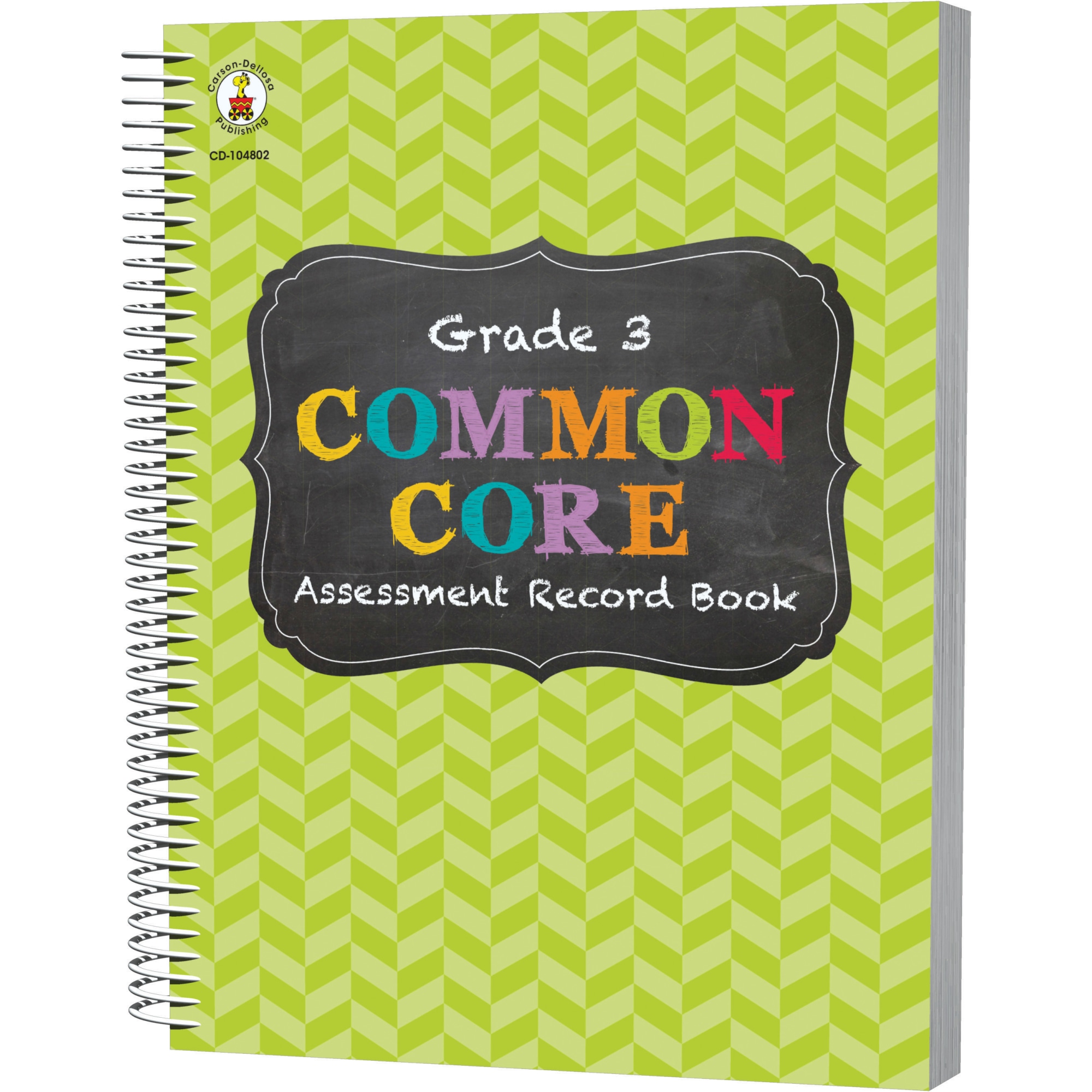 CC Grade 3 Assessment Record Book - Walmart.com