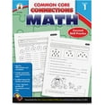 Carson-Dellosa Common Core Connections Grade 1 Math Workbook for ...