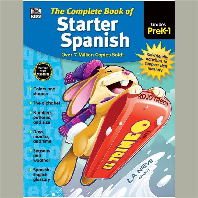 Carson Dellosa Complete Book of Starter Spanish - Walmart.com