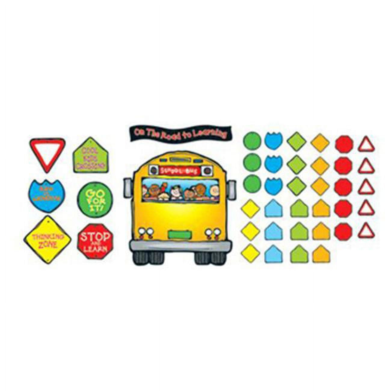 Carson Dellosa DJ-610040 School Bus Bulletin Board Set - Walmart.com