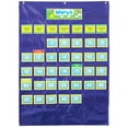 Carson Dellosa Deluxe Calendar Pocket Chart (101 items; 1 pocket chart ...