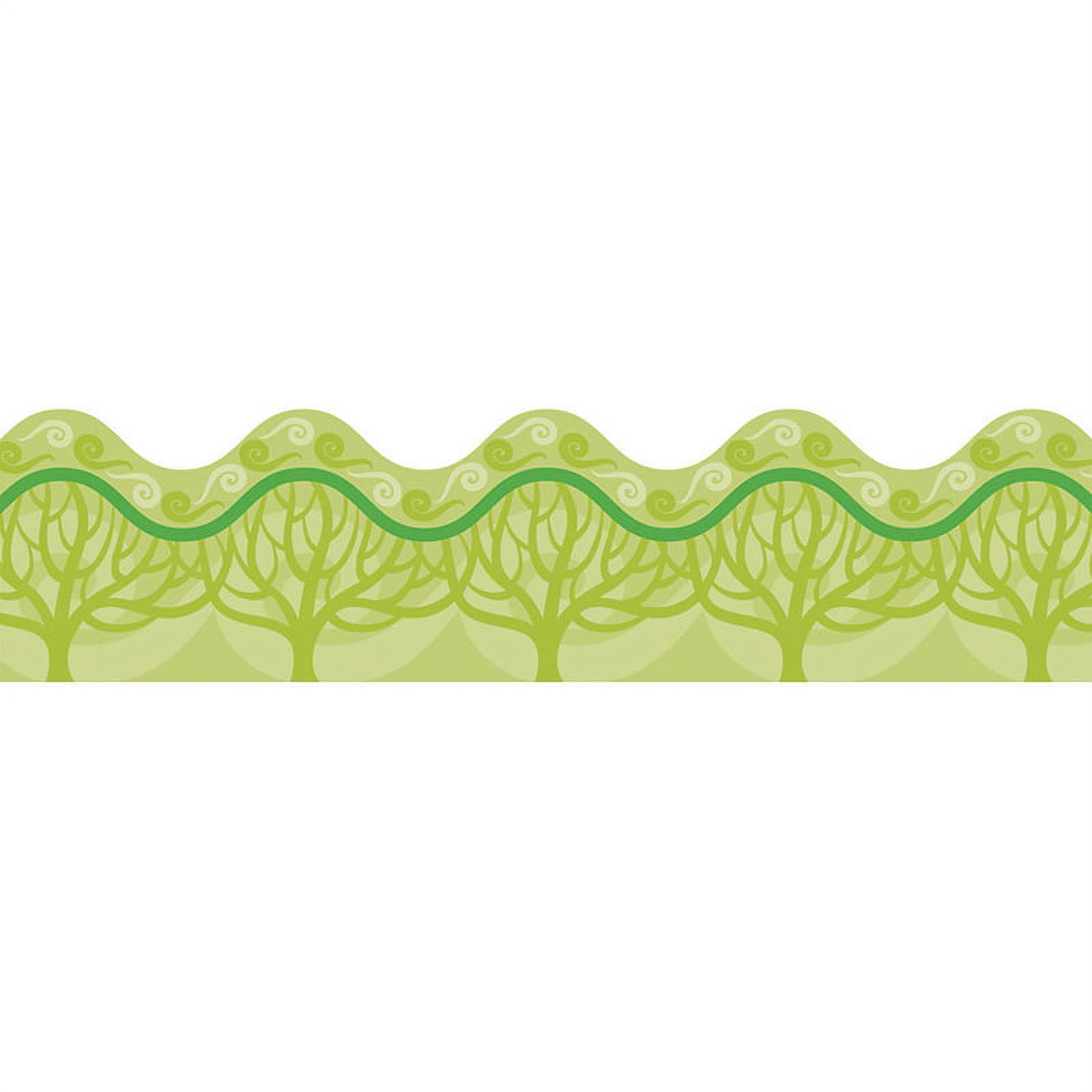 Carson Dellosa Eco Trees Border 6 Pk 108081 - Walmart.com