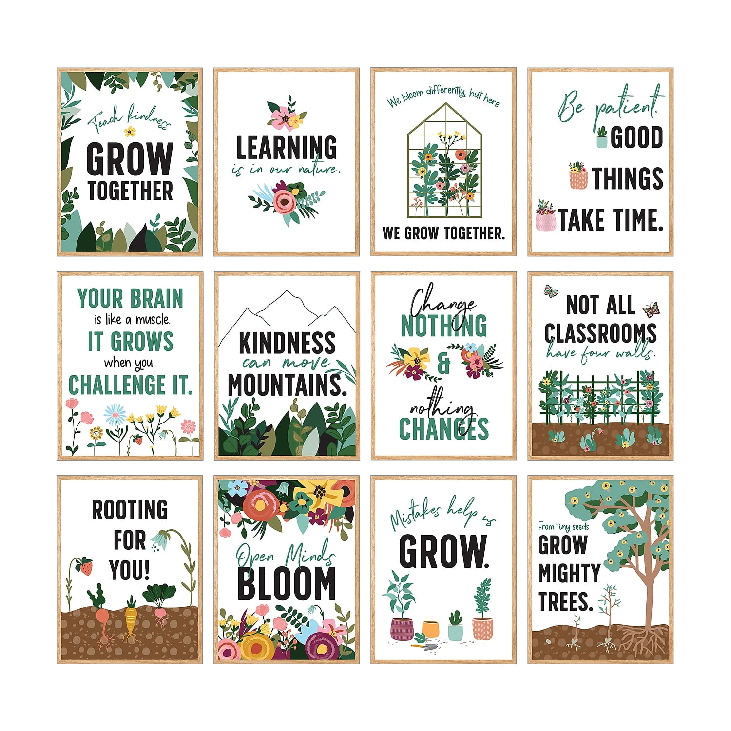 Carson-Dellosa Mini Posters: Grow Together Poster Set (106070 ...