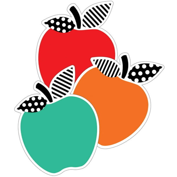 Carson Dellosa Education Cd 120604 Brights Apples Extra Large Cut Outs