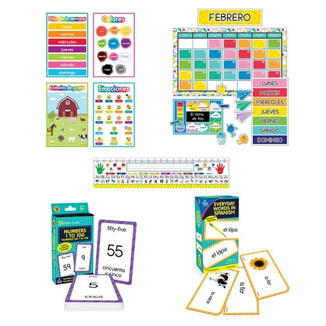 Carson Dellosa Education CD-145321 Bilingual Spanish Classroom Teacher ...