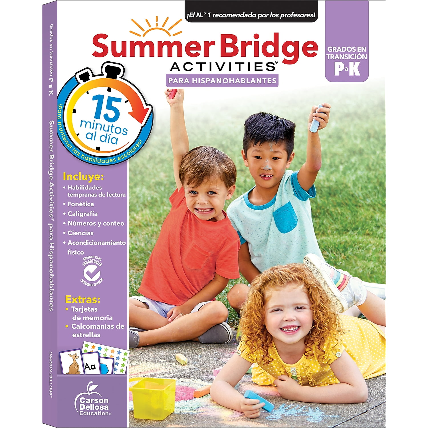 Carson Dellosa Education CD-705432 Summer Bridge Activities Spanish ...