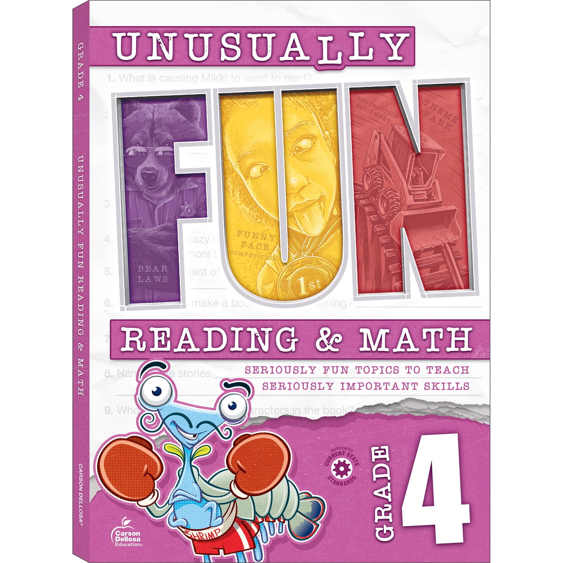 Carson Dellosa Education Unusually Fun Unusually Fun Reading & Math ...