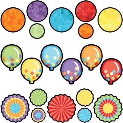 Carson Dellosa Education, CDP145105, Celebrate Learning Colorful Cut ...