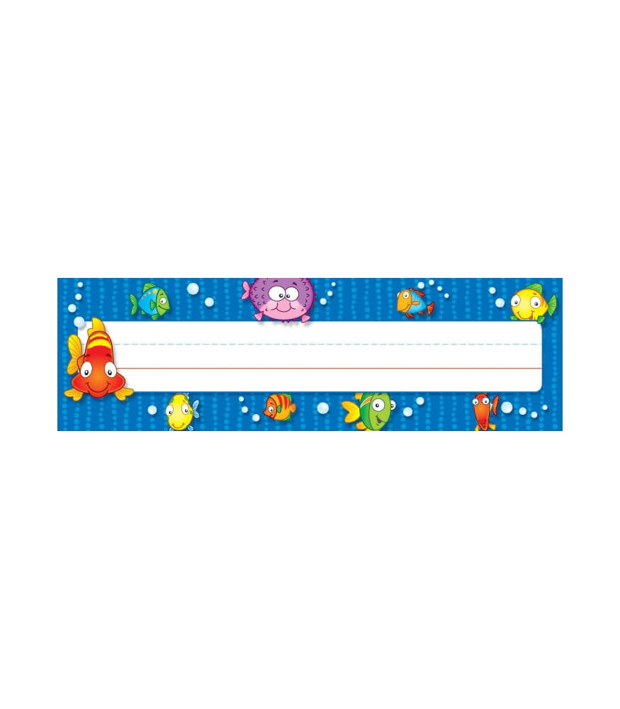 Carson Dellosa Education Fish Nameplates (36) - Walmart.com