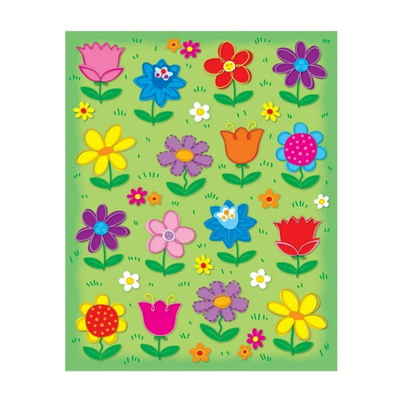 Carson Dellosa Education Flowers Shape Stickers (96) - Walmart.com