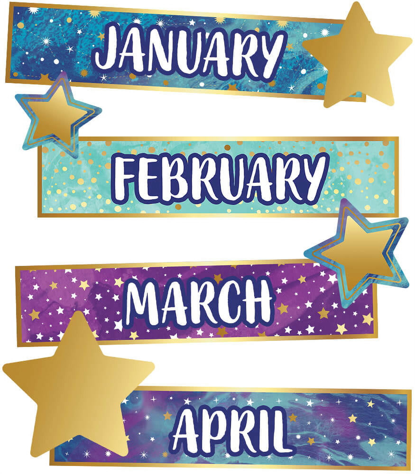 Printable Months Of The Year For Bulletin Board