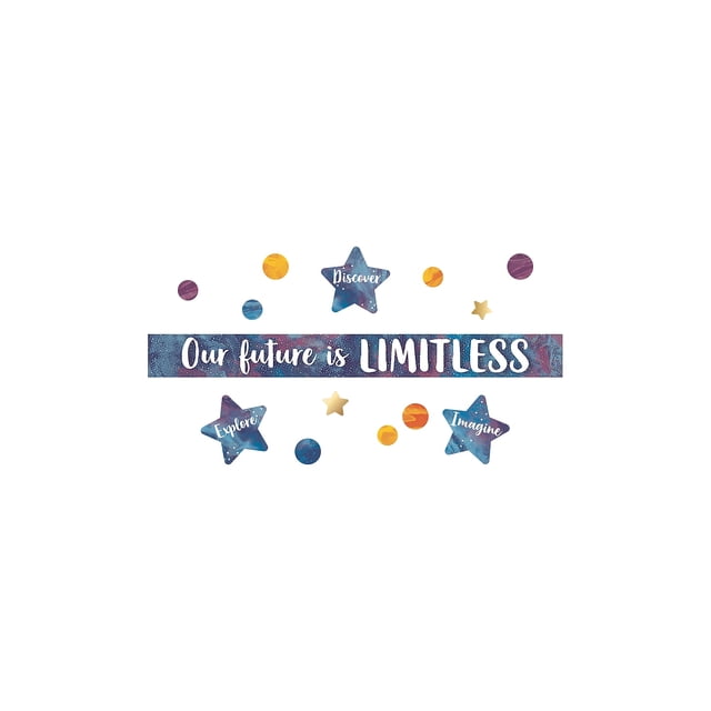 Carson Dellosa Education Galaxy Our Future is Limitless Bulletin Board ...