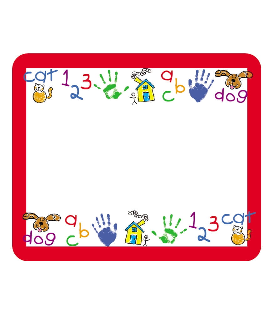 Carson Dellosa Education Kid-Drawn Name Tags (40) - Walmart.com
