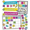 Carson Dellosa Education Kind Vibes Calendar Bulletin Board Set for ...