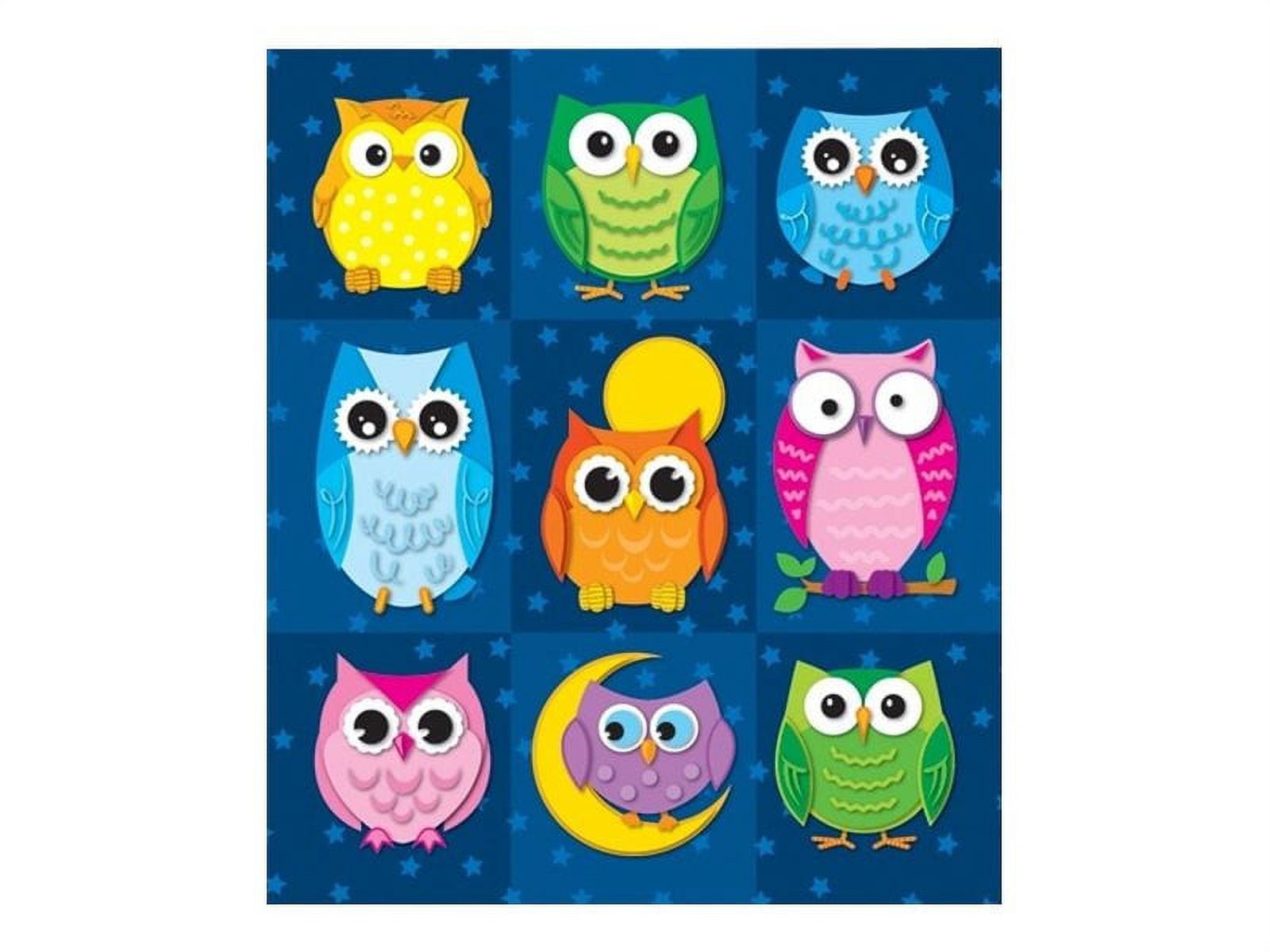 Carson Dellosa Education Colorful Owls Prize Pack Stickers - Walmart.com