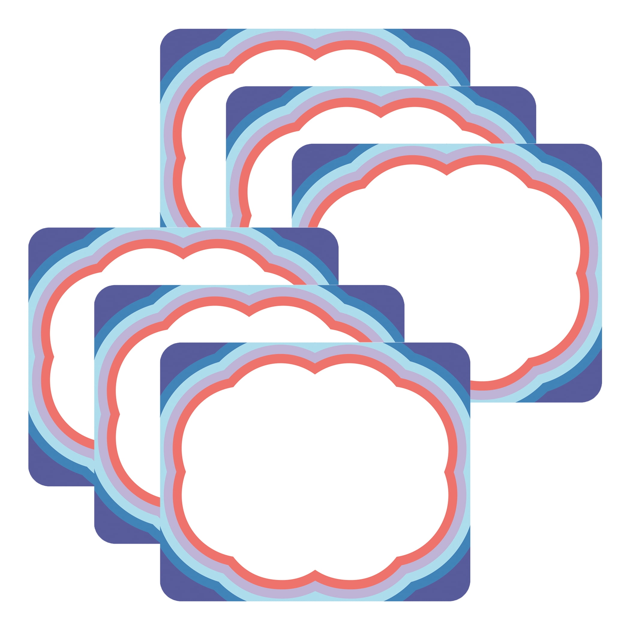 Carson Dellosa Education We Stick Together Name Tags, 40 Per Pack, 6 ...