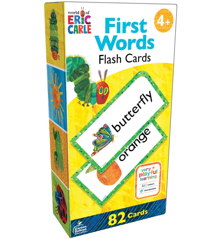 Carson Dellosa Education World Of Eric Carle™ First Words 82 Cards