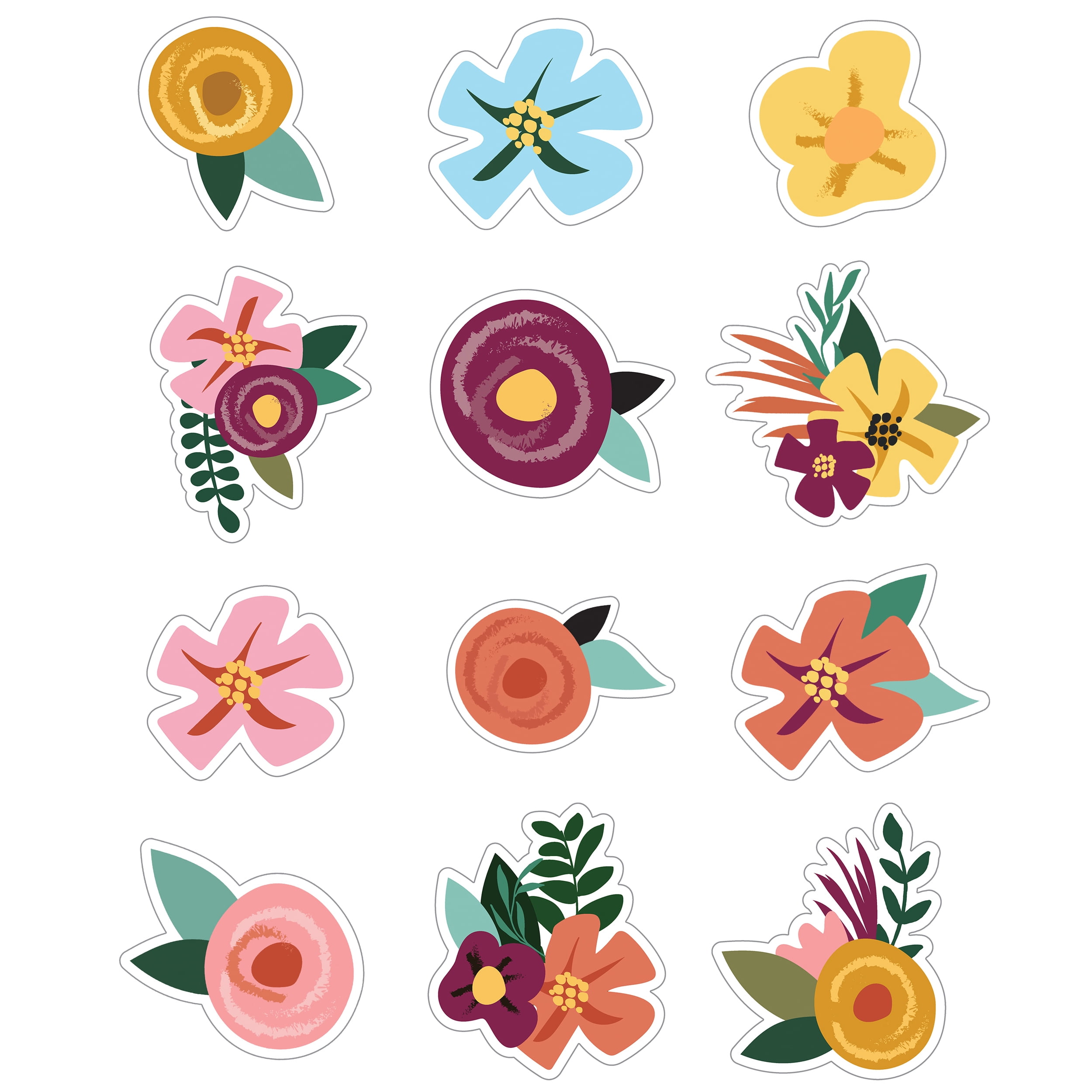 Carson Dellosa Grow Together Flowers Cutouts (36 cut-outs) - Walmart.com