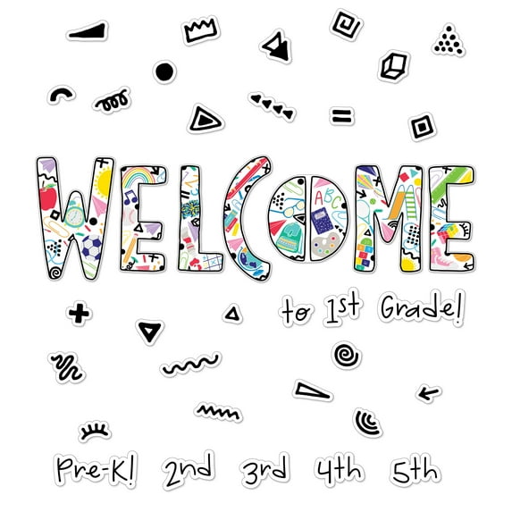 Carson Dellosa Happy Place Welcome Bulletin Board Set (45 pieces ...